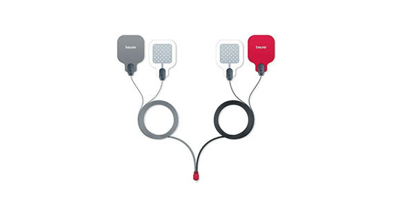 Electrodes with Integrated cable for EM 59 | Beurer